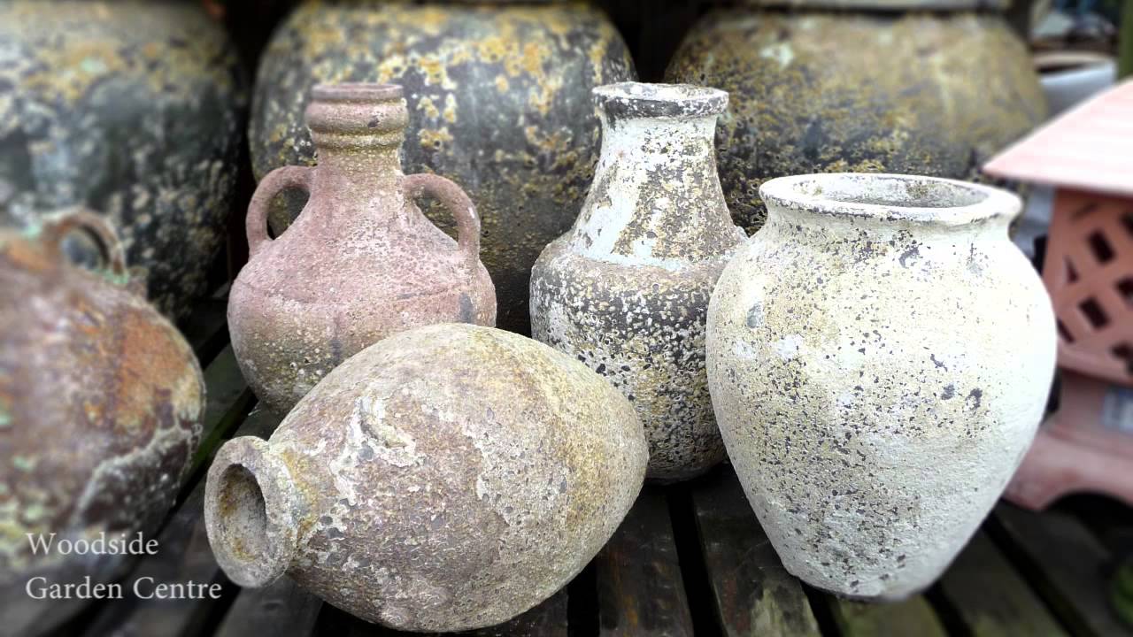 Large Atlantis Pots  at Woodside Garden Centre
