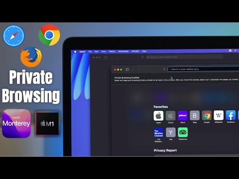Use Private Browsing on MacBook Pro M1 [Safari,Google Chrome,Firefox]