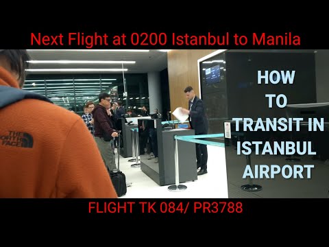 HOW TO TRANSFER IN ISTANBUL AIRPORT | TRANSFER WALK