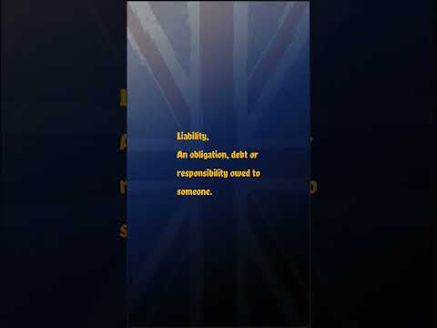 Liability Pronunciation & Meaning British English #english #pronunciation #britishaccent