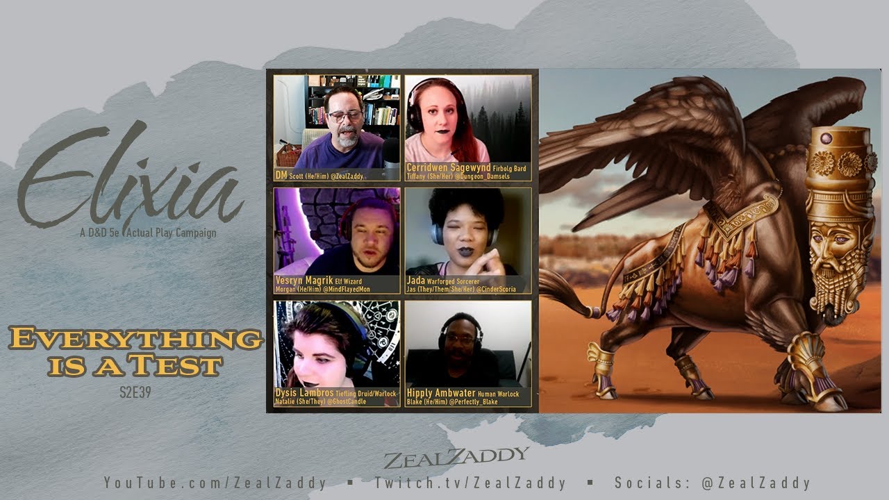 Elixia: Box of Memories – S2E39 “Everything is a Test” a D&D Adventure