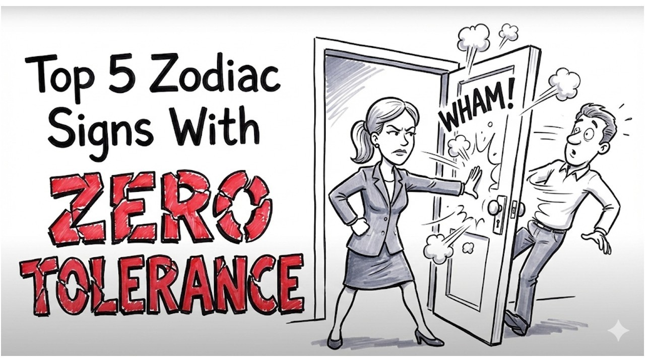 Top 5 Zodiac Signs With Zero Tolerance