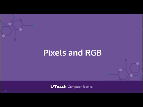 Quick Bit: Pixels and RGB