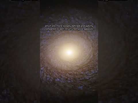 A Flocculent Spiral Galaxy 😍🌌 #astronomy