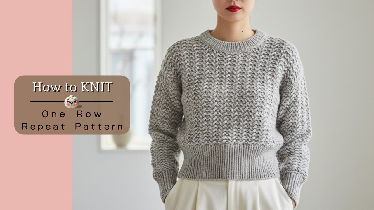 This One Row Knitting Pattern is ABSOLUTELY AMAZING!