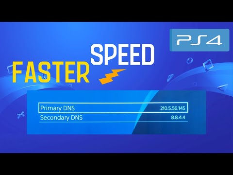 PS4 How to Lower PING, Faster Downloads and Reduce Lag, ANY GAME