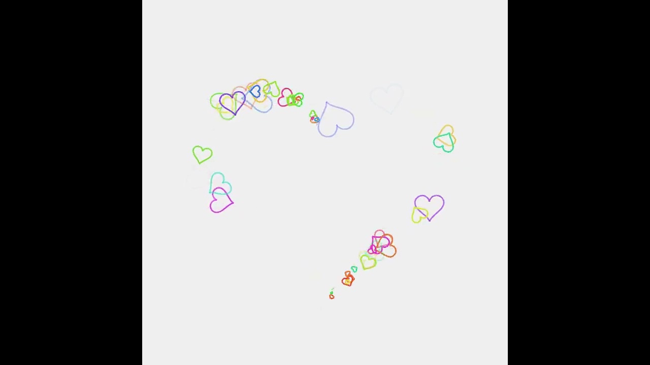 Heart on heart. #creativecoding #openframeworks #art #programming