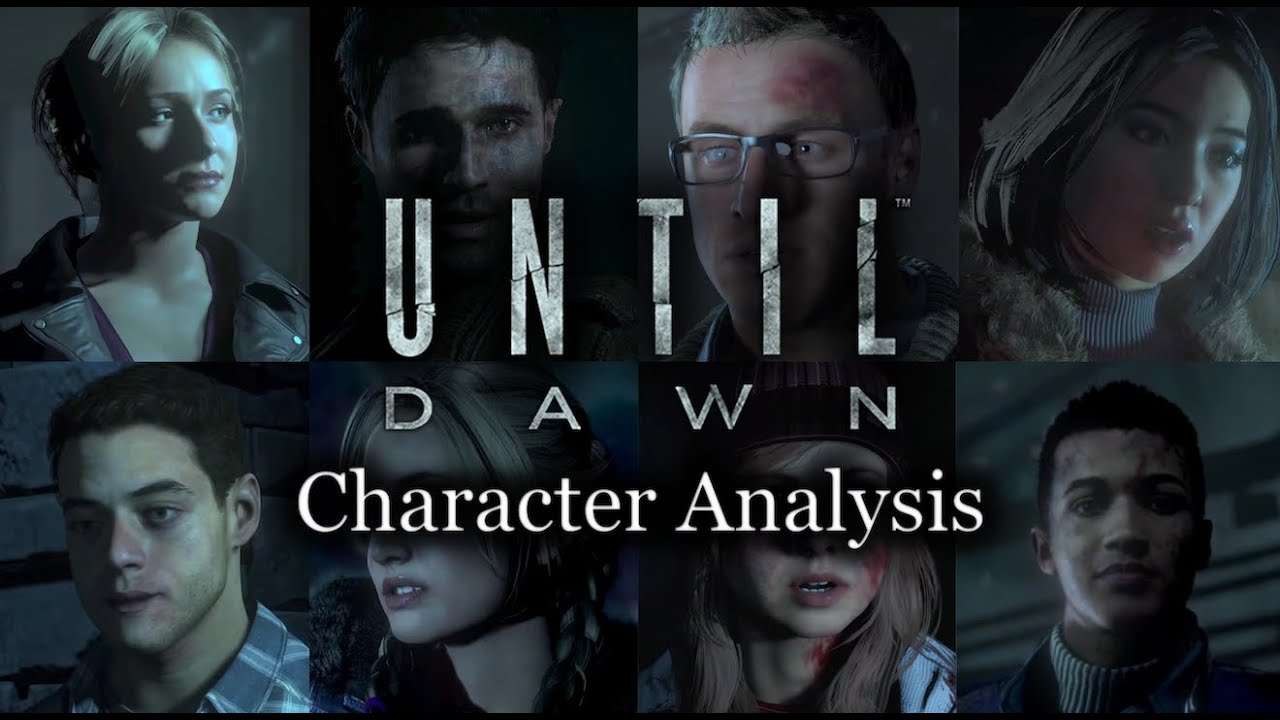 UNTIL DAWN Full Character Ranking and Analysis (Core 8 Characters)  #untildawn #games #horror