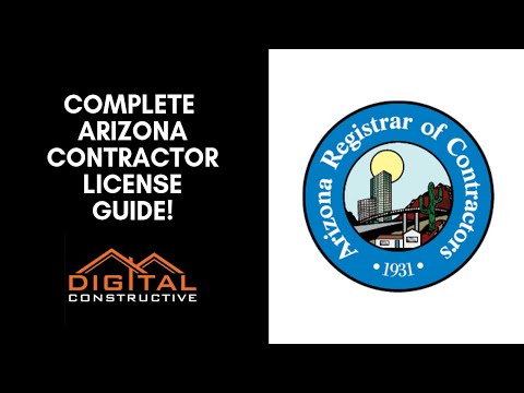 Complete Arizona Contractors License Guide - Exams, AROC Requirements, Fees, Application, and Bonds!