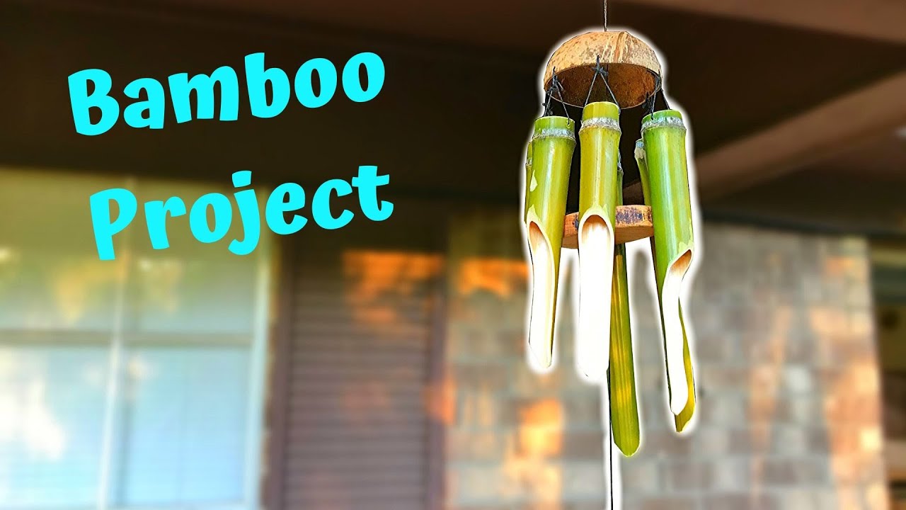Easy Bamboo Wind Chimes
