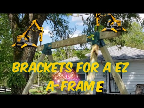 Checking out A frame brace for a porch swing or a swing set , jungle gym