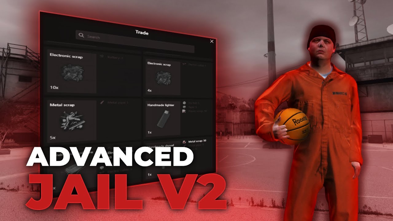FiveM Advanced Jail Script V2 [ESX/QB/QBOX]