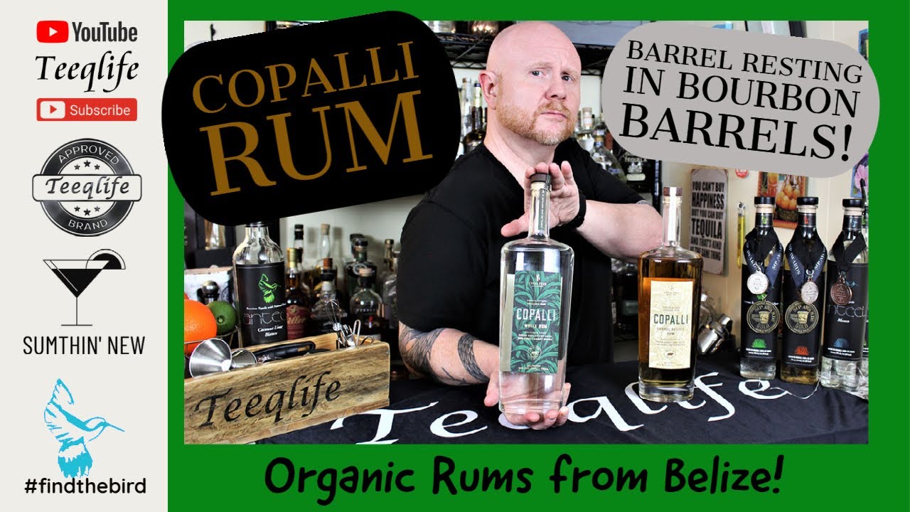 Copalli Rum Tasting (Barrel Rested in Bourbon Barrels) {Organic Rum from Belize}