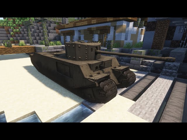 Mcheli content: TOG II tank Minecraft Mod