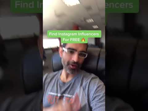 How to find Instagram Influencers for FREE #shorts