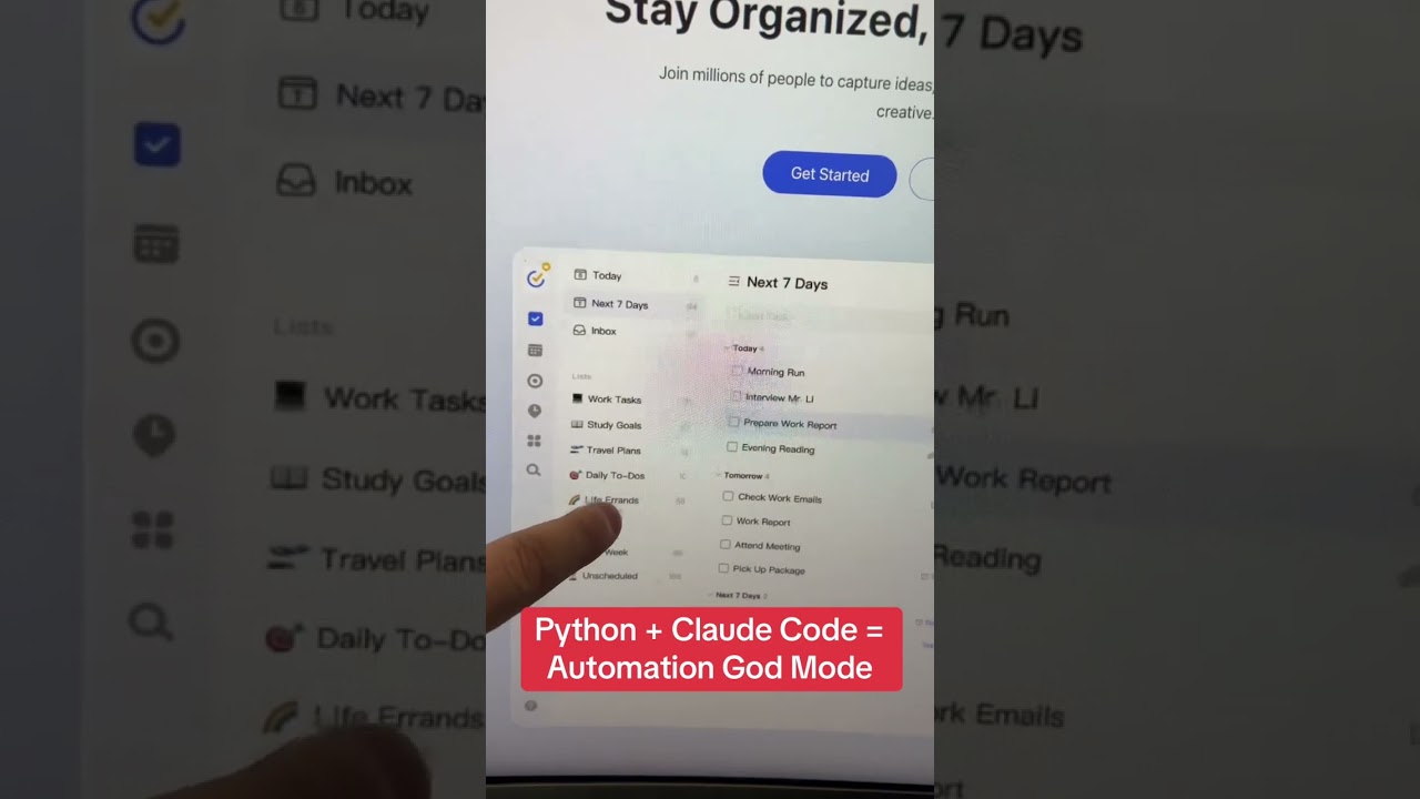 Python + Claude Code = Automation God Mod