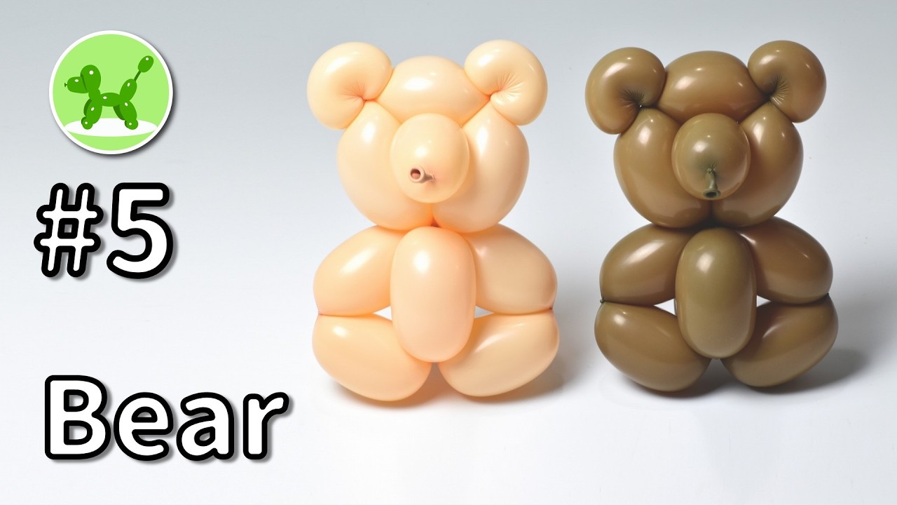 Teddy Bear - Balloon Animals for Beginners #5