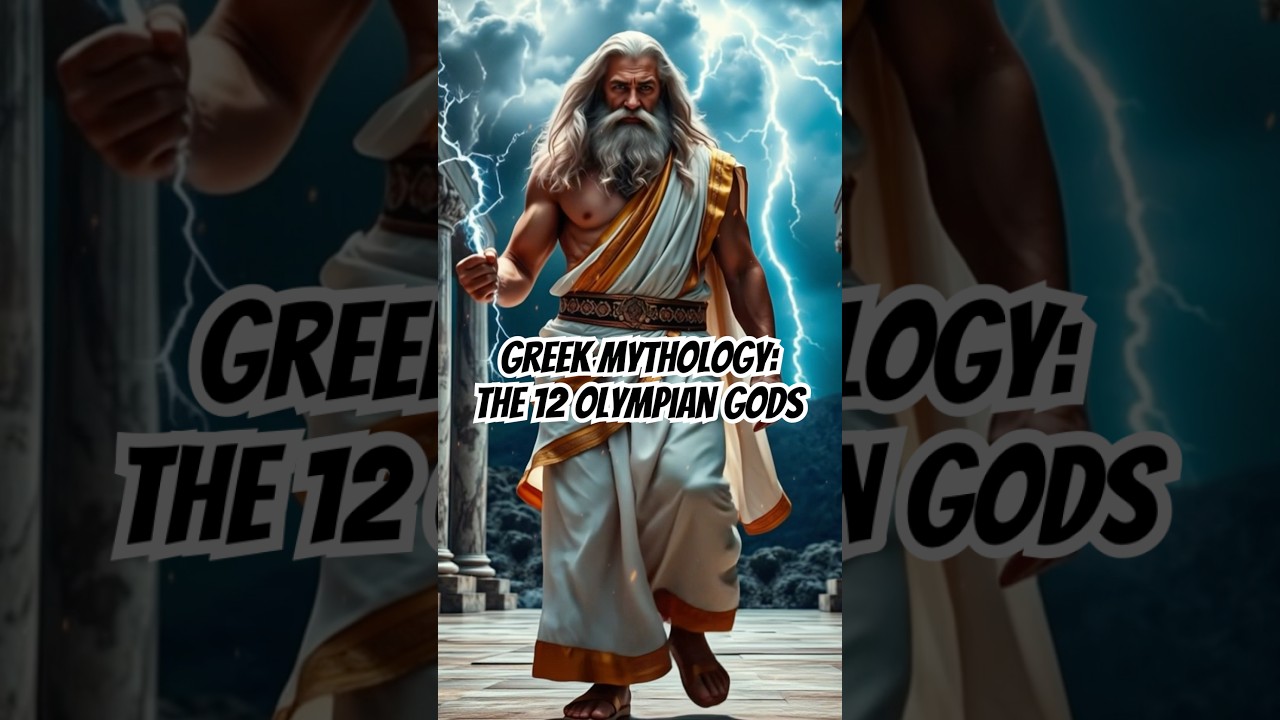 The 12 Mighty Gods Of Mount Olympus 🏛️⚡️