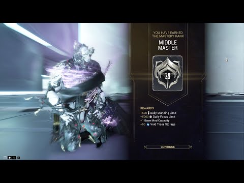 Steam Community :: Video :: Warframe - Mastery Rank 29 Test