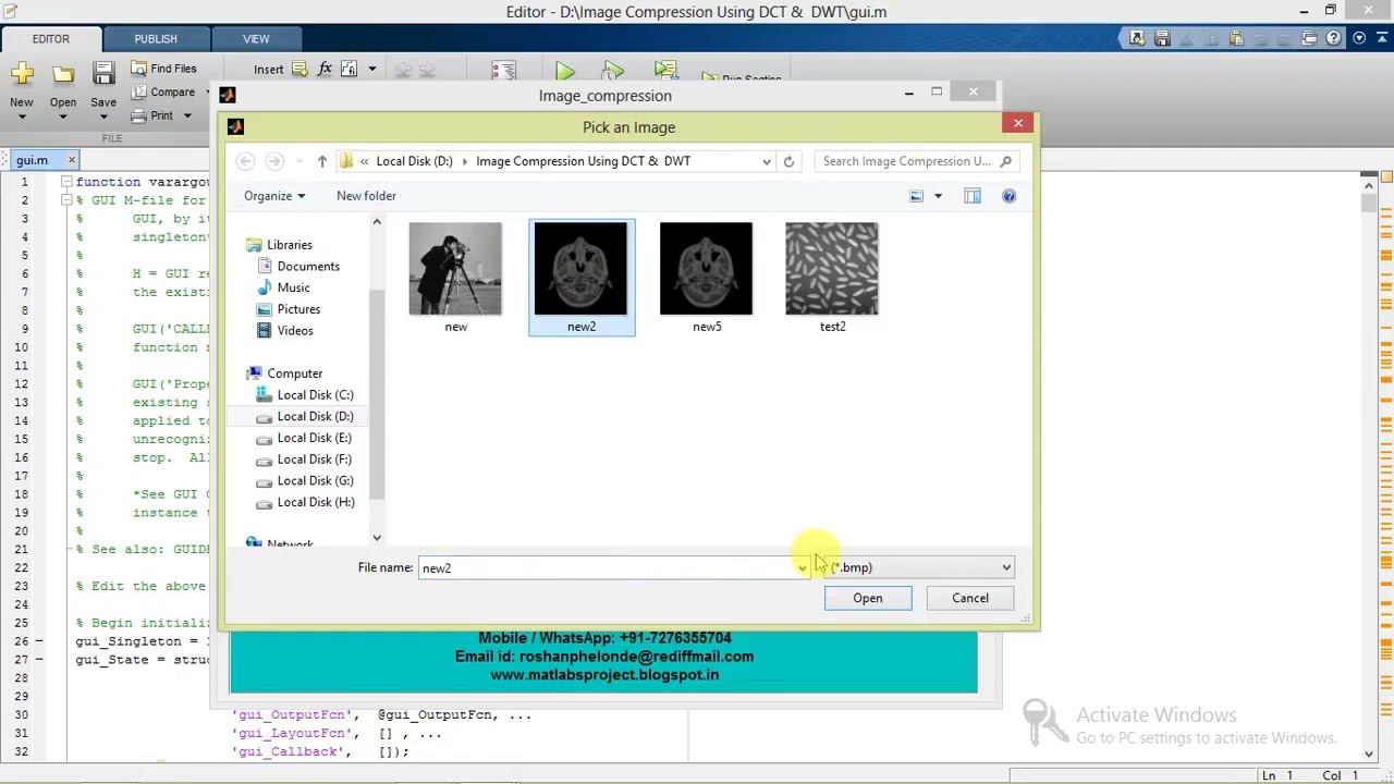 DWT & DCT Image Compression Using Matlab Project With Source Code | Final Year Project With Code