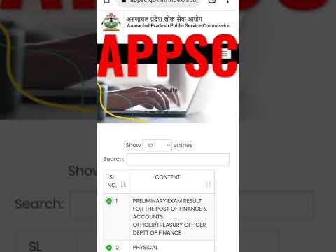 RESULT OF PRELIMINARY EXAM OF FINANCE AND ACCOUNT OFFICER |appsc latest news today | #appsc #shorts