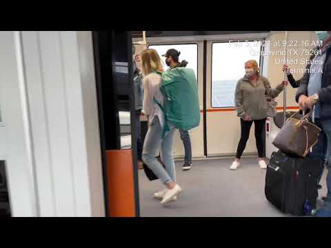 Connecting Flight at Dallas/Fort Worth International Airport, Feb 05, 2021