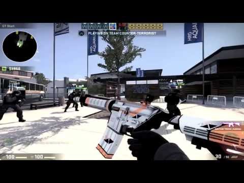 CS:GO - StatTrakâ„¢ M4A4 | Asiimov Factory New - Showcase