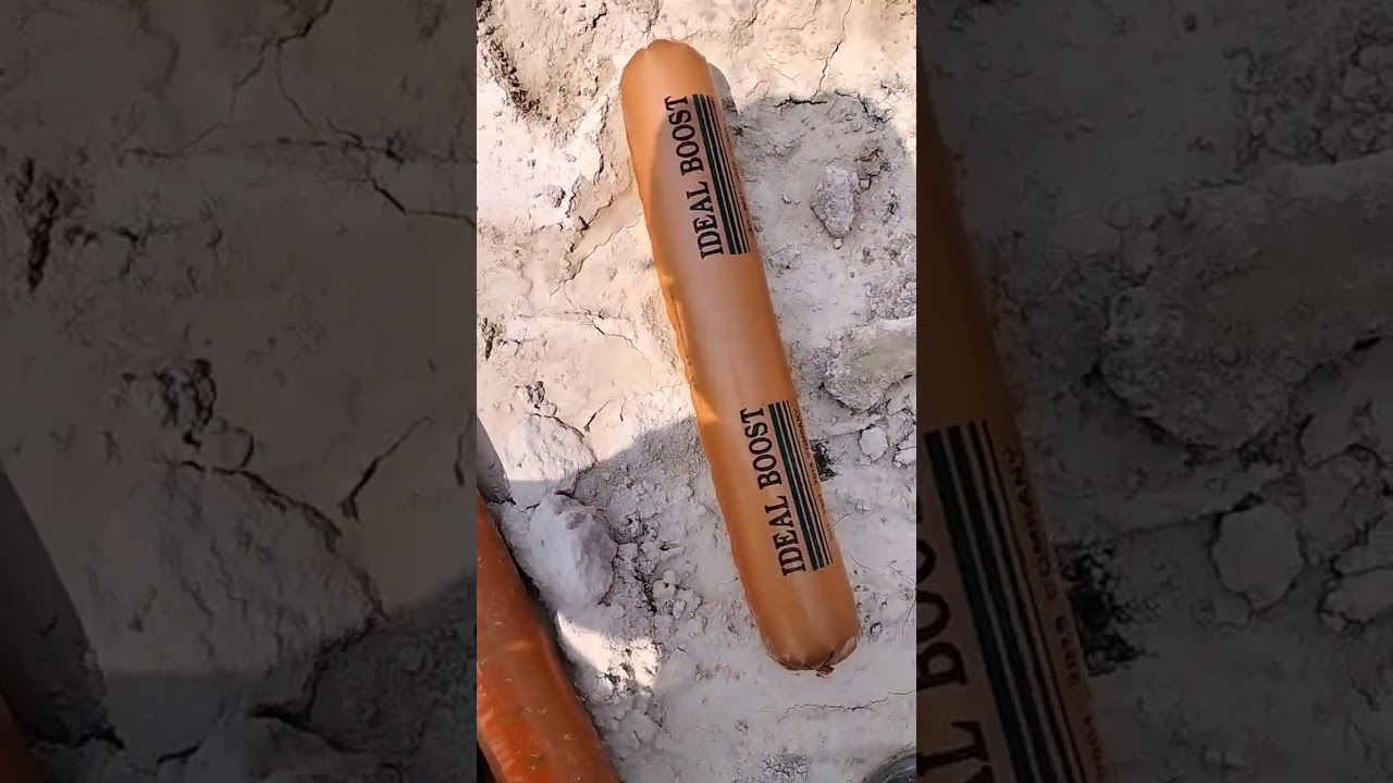 Rock Excavation - Controlled Blasting - Aluminized Booster Charge - 83 mm X 2.78 Kg .