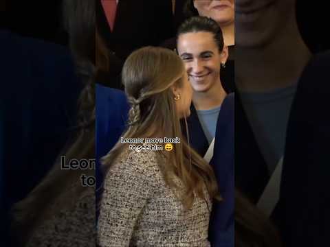 Princess Leonor reaction #princess #king #history #shorts