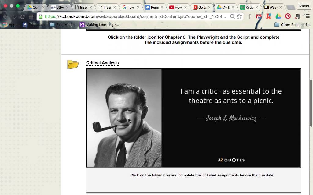(Web Class) How to submit your playbill online
