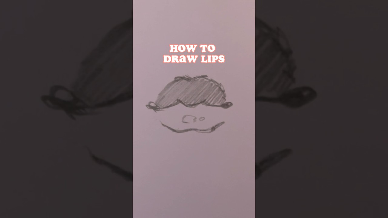 How to draw lips / mouth #art #artdrawing #drawing #tutorial