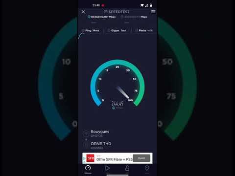 OnePlus Nord2 5G WiFi Speed Test (300 mb/s offer in France)