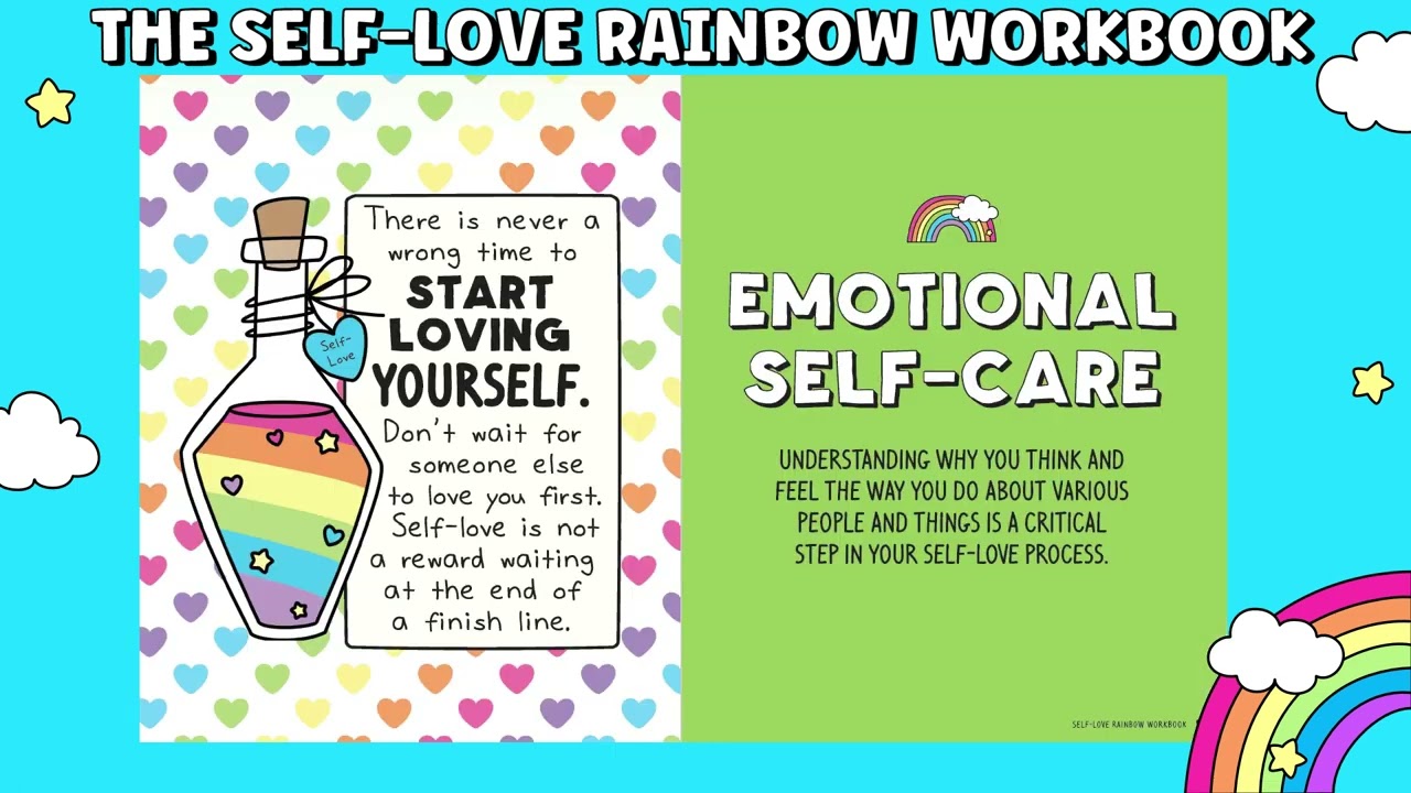 The Self-Love Rainbow Workbook by Dominee Calderon