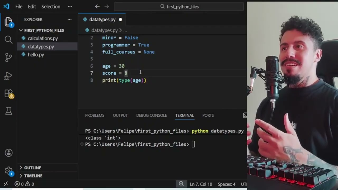 The Python Numeric Types You Must Understand First (int, float, complex) | Felipe Matos 