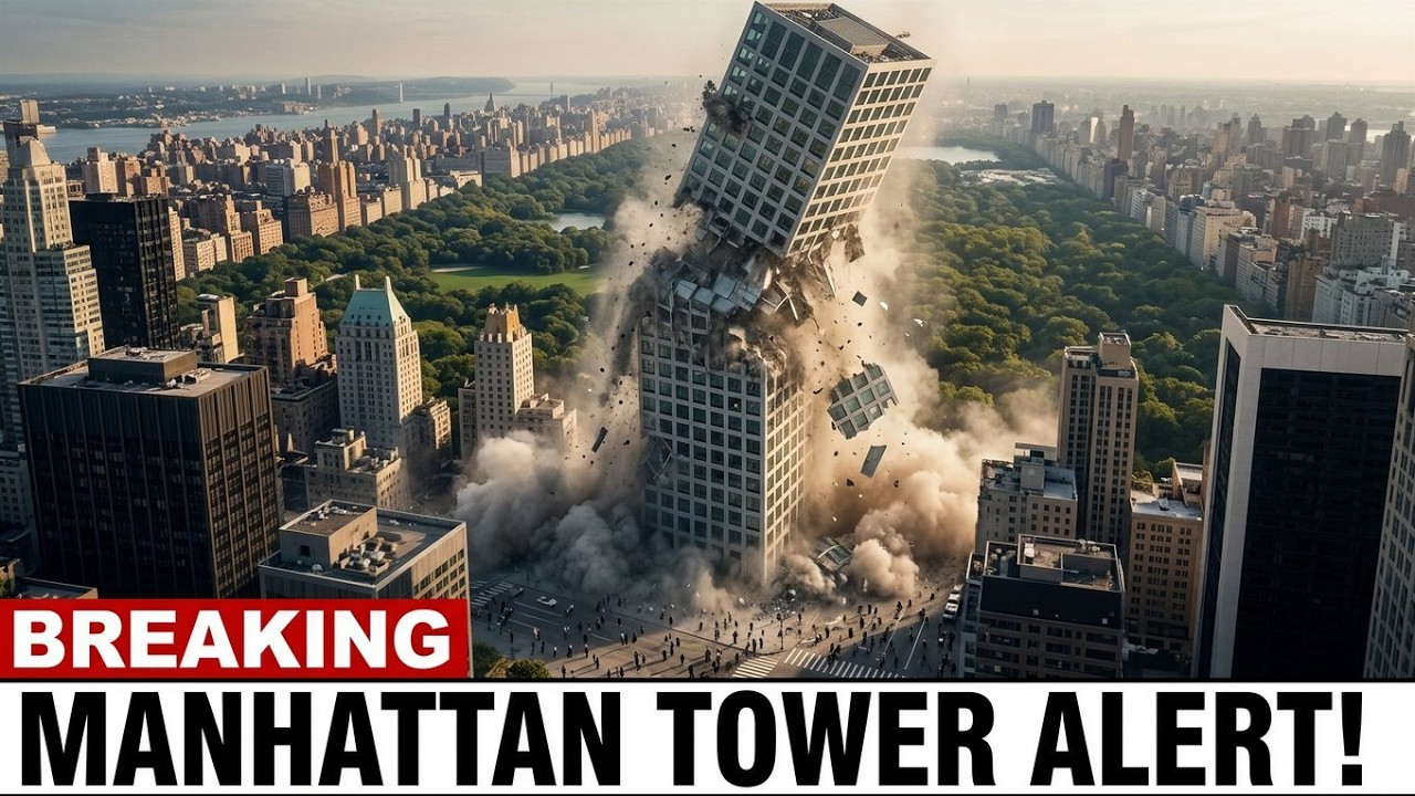 Shocking Images Of New York's CRUMBLING Billion Dollar Skyscraper —1,893 Cracks, Residents TRAPPED?!