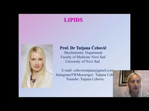 Lipids - structure and properties