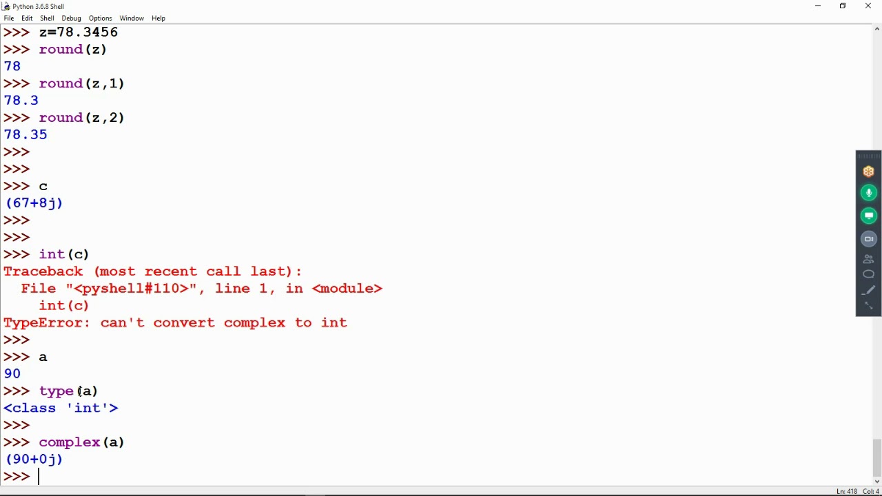 Python 3 Tutorial 007- Numeric Types — int, float, complex