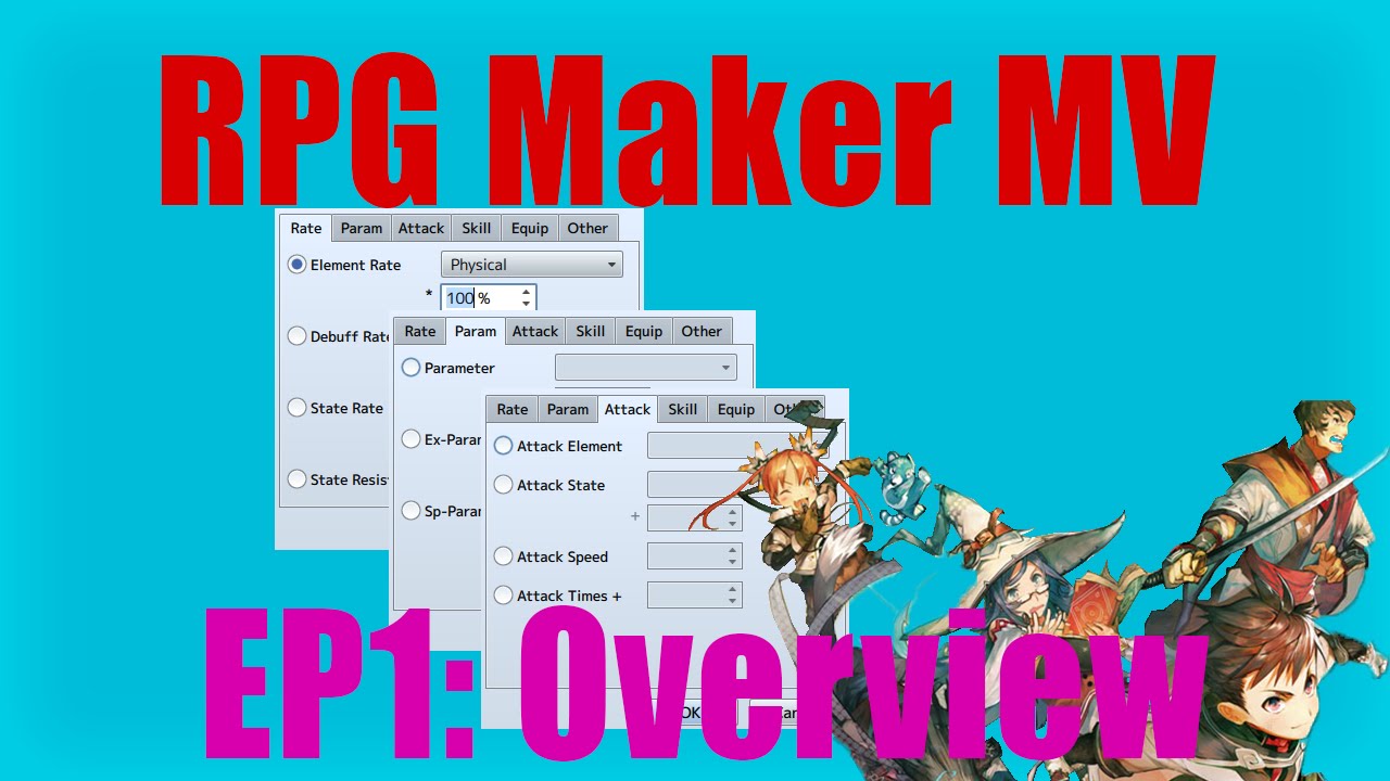 RPG Maker MV - Tutorial Ep.5 - Traits