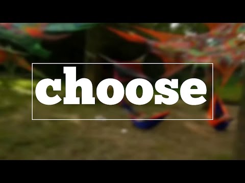 How to spell choose