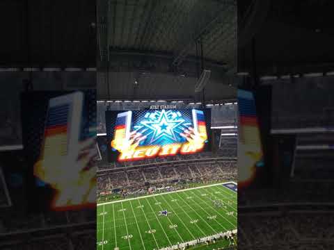 Inside at&t stadium