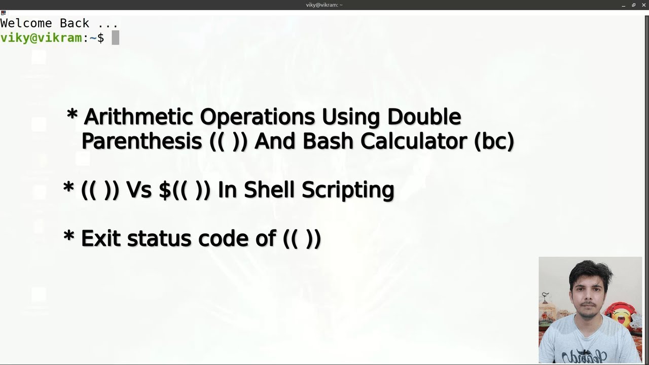 double parenthesis in shell scripting | (( )) vs $(( )) | mathematical calculations with bc & (( ))
