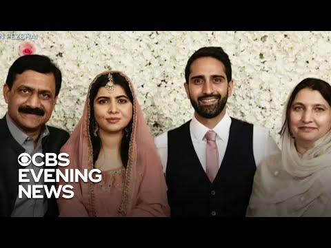 Nobel Peace Prize winner Malala Yousafzai announces she's married