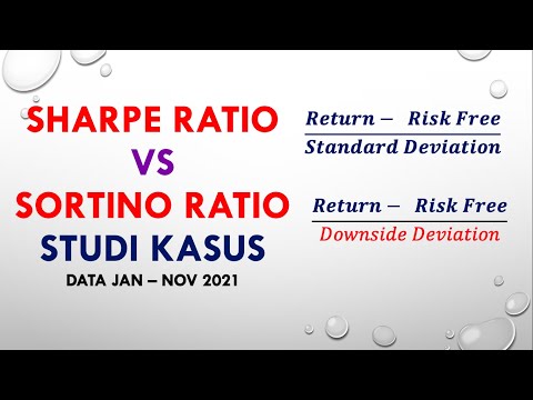 Sharpe Ratio vs Sortino Ratio, Perhitungan dan Studi Kasus – Rudiyanto