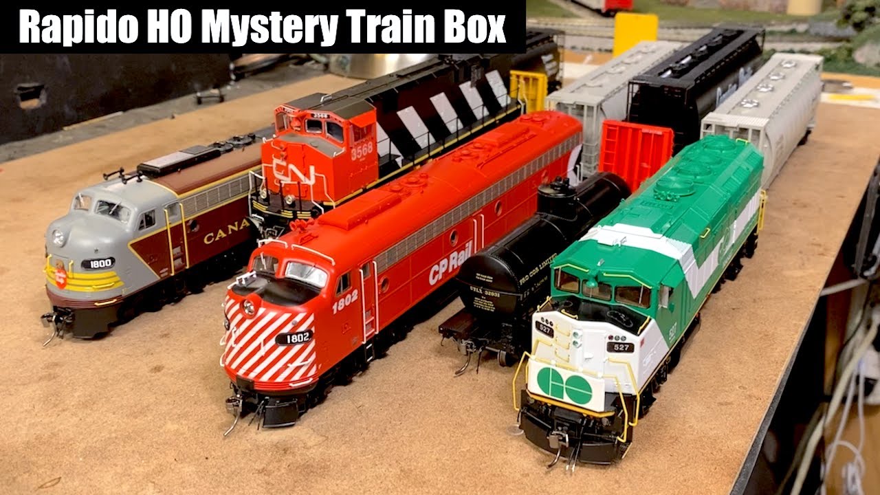 Ho Scale Locomotive Mystery Train Box by Rapido - What's Inside?