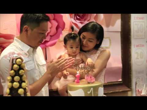 Angelica's first birthday