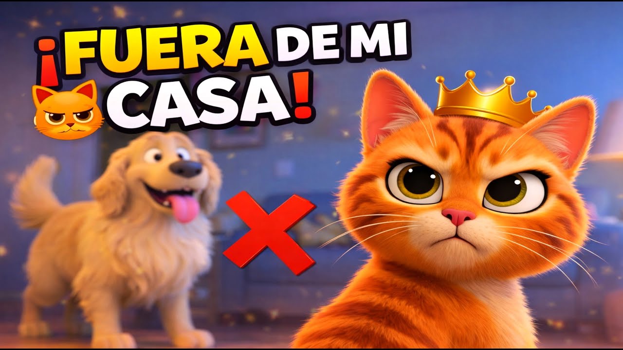 The King Cat and the Clumsy Dog - An Illustrated Story for Children