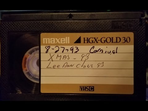 8-27-93 Carnival, XMAS - 93, Lee Ann Chins 93