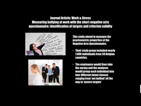 Chapter 10: Worker Stress, Negative Employee Attitudes