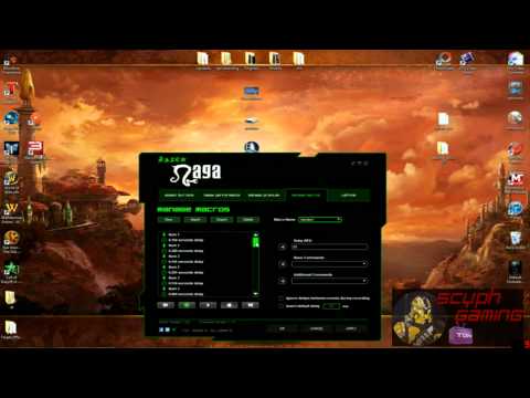 out of game macros (guide) RAZER NAGA