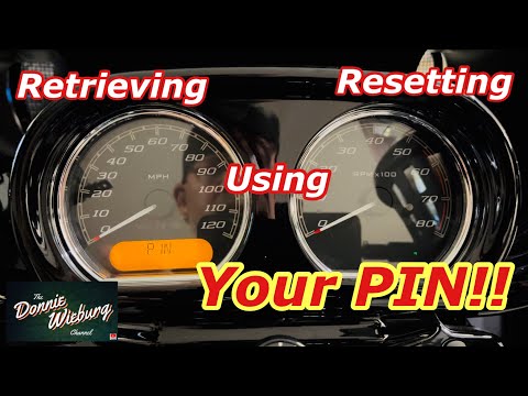 Retrieving, Resetting and Using your Harley-Davidson PIN Code